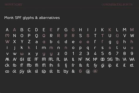 Monk Spf Font Youworkforthem