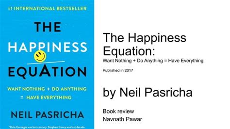 The Happiness Equation Book Review Ppt