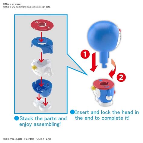 Doraemon Entry Grade Model Kit Model Kit Bandai