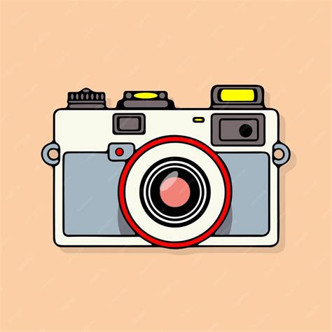 Premium Vector Vector Flat Analog Camera