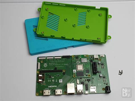3d file raspberry pi compute module io board case by nerdiy de 🎵・3d