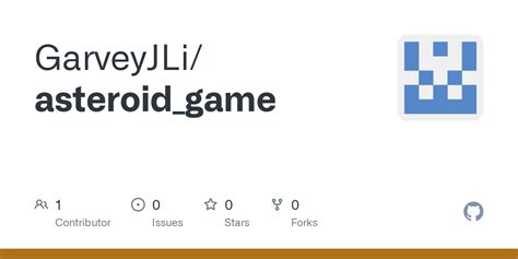 GitHub GarveyJLi Asteroid Game