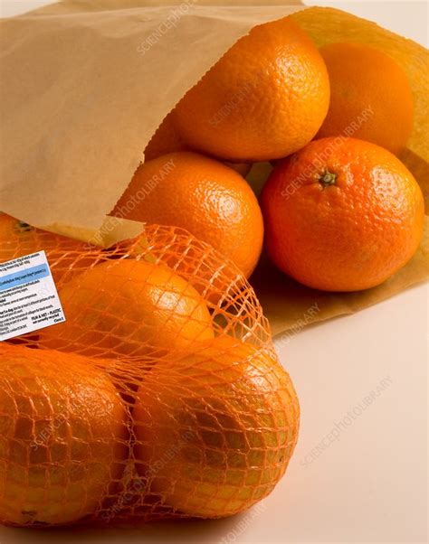 Poly Net Bag Stock Image C0381318 Science Photo Library