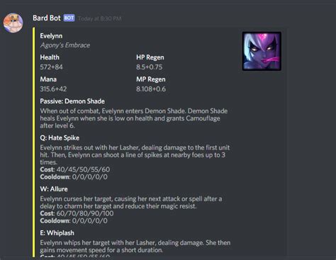 Bard Bot Devpost