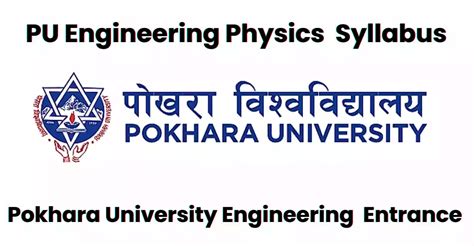 Pu Engineering Physics Syllabus 2080 Pu Entrance Syllabus Pdf Download