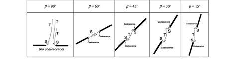 Schematic Representation Of Induced Cracks Around Pre Existing Open