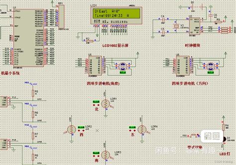 单片机设计 自动追光系统、光源跟踪系统（at89c51 光敏电阻 步进电机） 光电跟踪单片机 csdn博客