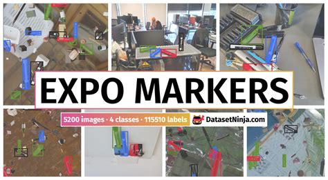 Expo Markers Dataset Ninja