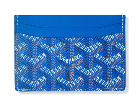 Goyard Saint Sulpice Sky Blue Card Holder Stsulppmlty01cl03x