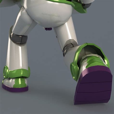 3ds Max Buzz Lightyear Pose 4