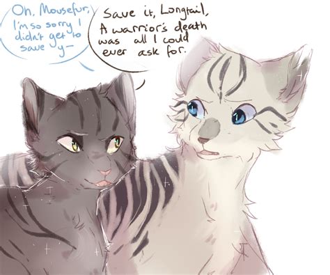 Warrior Cats Longtail And Mousefur