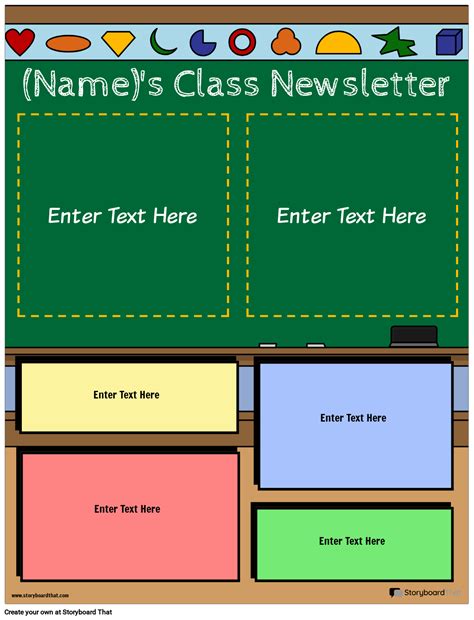 Sample Class Newsletter