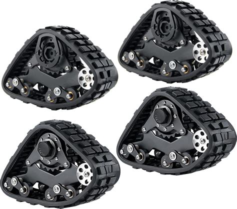 Jggzone 4pcs 110 Rc Crawlers Tires Track Wheels Mobile