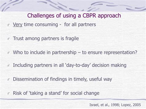 Ppt Community Based Participatory Research Cbpr Powerpoint