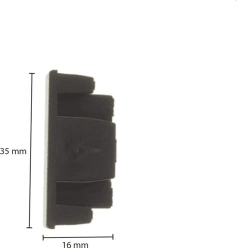 Lcb 1 Fase Rail Eindkapje Zwart Bol