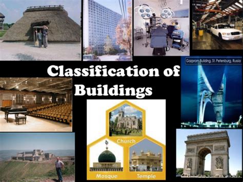 Pdf Classification Of Buildings