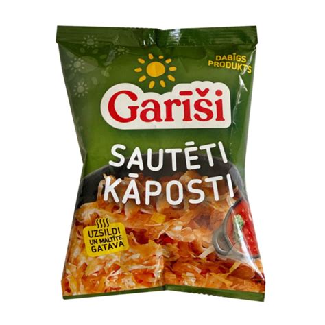 Sautēti Kāposti 500g Paciņa Garisilv