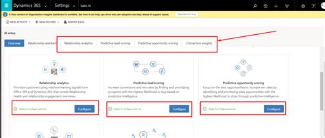 Enable Dynamics 365 Ai For Sales In V91x D365 Demystified
