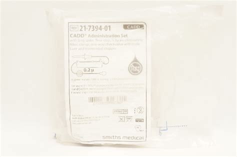 Smiths Medical 21 7394 01 Cadd Administration Set