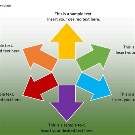 Step Business Process With Arrows For PowerPoint Slidevilla