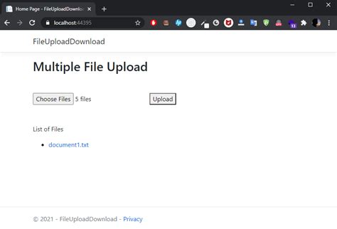 How To Upload And Download Files In ASP NET Core