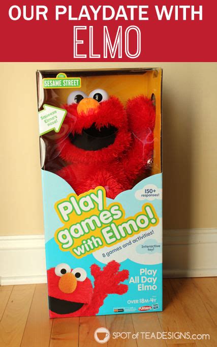 Our Playdate With Elmo Playalldayelmo Ic Ad Spot Of Tea Designs