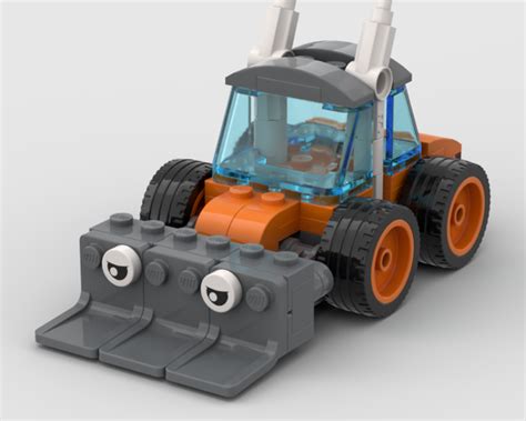 Lego Moc Combat Robot Bully Dozer By Tommyproductionsinc