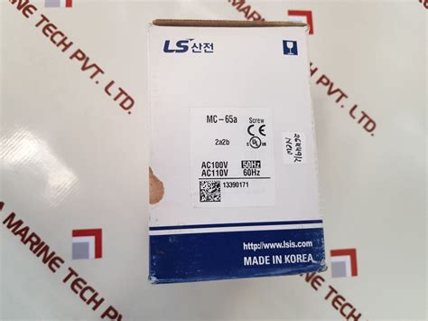 Ls Metasol Mc 65a Contactor Ac 100 110v 50 60hz Aeliya Marine Tech