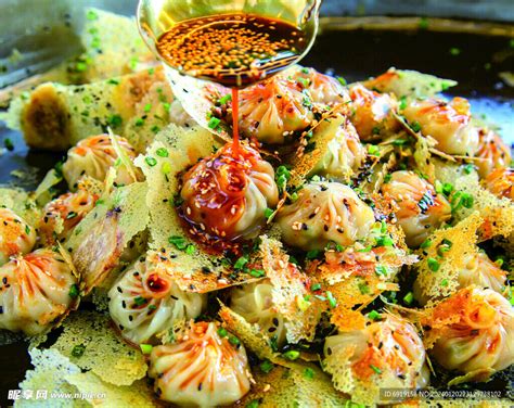生煎包摄影图传统美食餐饮美食摄影图库昵图网