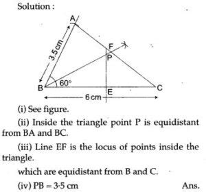 ICSE Solutions For Class Mathematics Circle Constructions A Plus