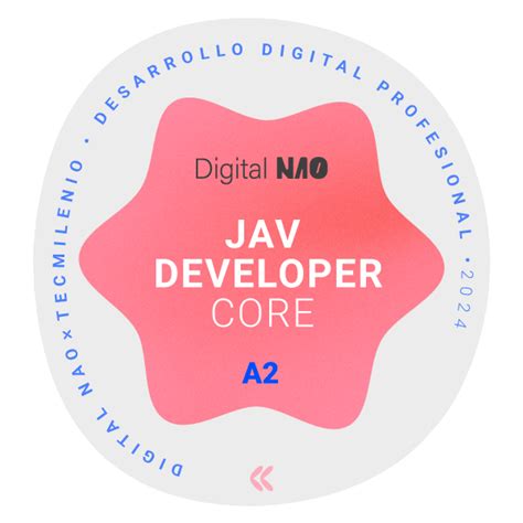 java developer core credly