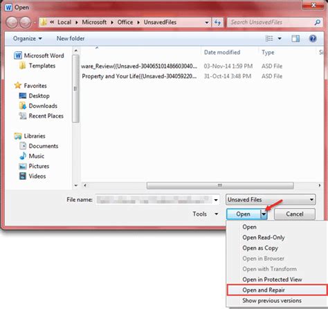 Troubleshooting Ways To Recover Unsaved Word Document Easily