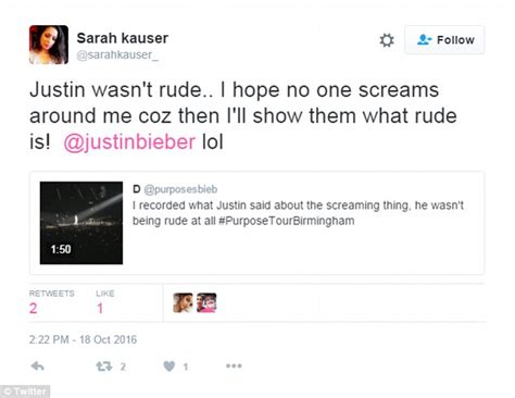 Justin Bieber Slams Obnoxious Fans For Screaming During Birmingham Concert Daily Mail Online