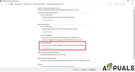 Filter Keys What Are They How To Enable Them