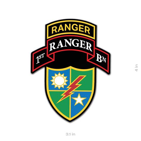 Ranger Scroll Sticker American Trigger Pullers
