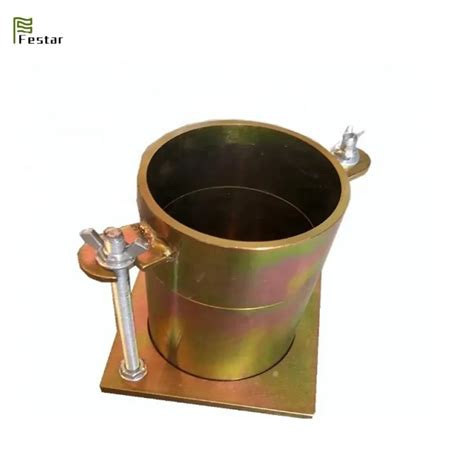 Soil Compaction Mold With Proctor Rammercompaction Test Apparatus And