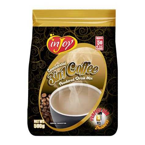 3 In 1 Coffee Powder Drink 500g Injoy