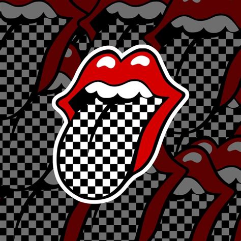 Rolling Stones Tongue Decal Etsy