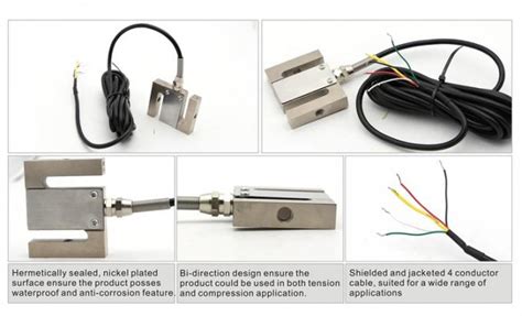 High Precision Strain Gauge Load Cell Alloy Steel Compression Load Cell