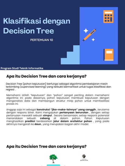 Ppt Data Mining Pertemuan 10 Decision Tree 2 Pdf
