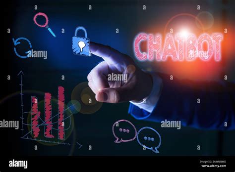 Writing Note Showing Chatbot Business Concept For A Kind Of Computer Program That Simulates