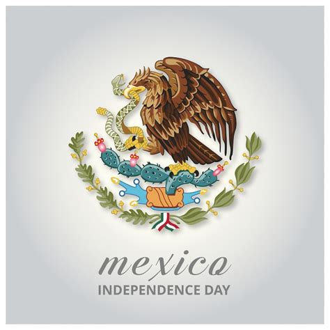 Mexican Flag Bird Logo