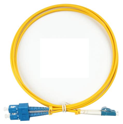 Патч-корд оптический TopLan, дуплексный, LC/UPC-SC/UPC, SM 9/125, 4 м ...