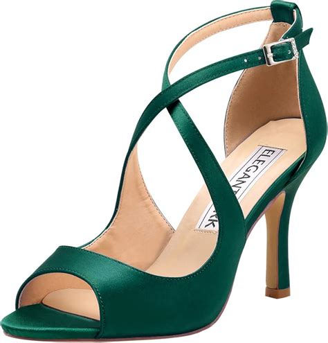 Green Stiletto Heels