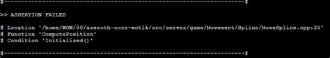 Worldserver Crashed At Connectig Assertion Failed · Issue 17582 · Azerothcoreazerothcore Wotlk