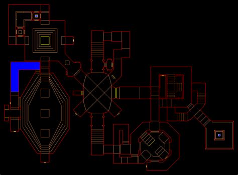 Nintendo 64 Doom 64 Level 06 Alpha Quadrant Official Secrets