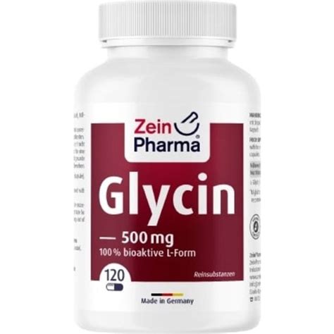 Glicin 500 mg, 120 kaps - ZeinPharma - VitalAbo online shop