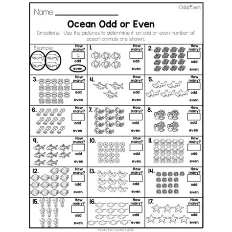 2nd Grade Math Worksheets Operations And Algebraic Thinking Odd And