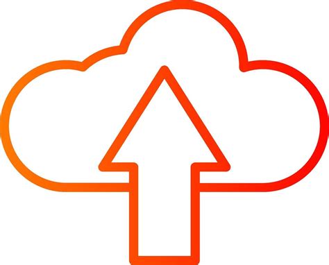 Cloud Computing Line Gradient Icon 50847312 Vector Art At Vecteezy