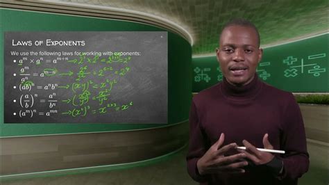 Exponential Rules And Laws Exponents Youtube